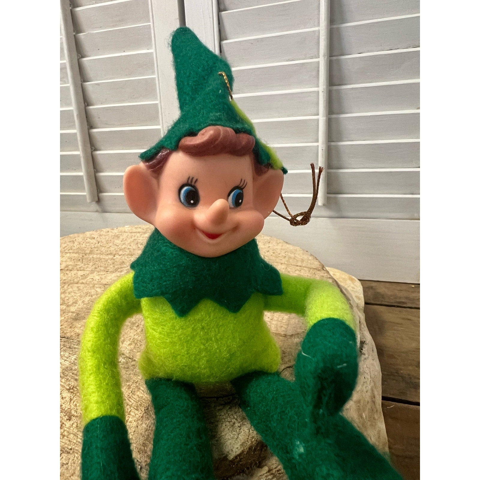 Vintage rubber faced Irish elf – City Brocante